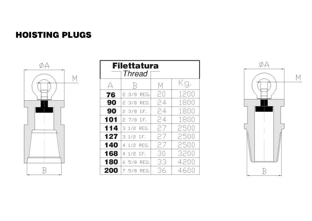 Hoisting Plug - Equipway Engineering